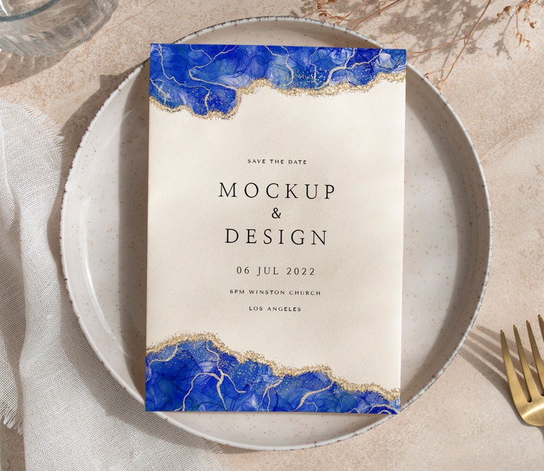 Royal Blue Agate Borders Clipart Royal Blue Geode Clipart - Etsy