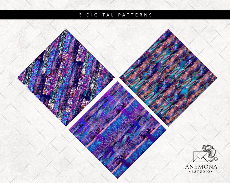 Galaxy Digital Paper Cosmic Digital Paper Luxury Digital - Etsy