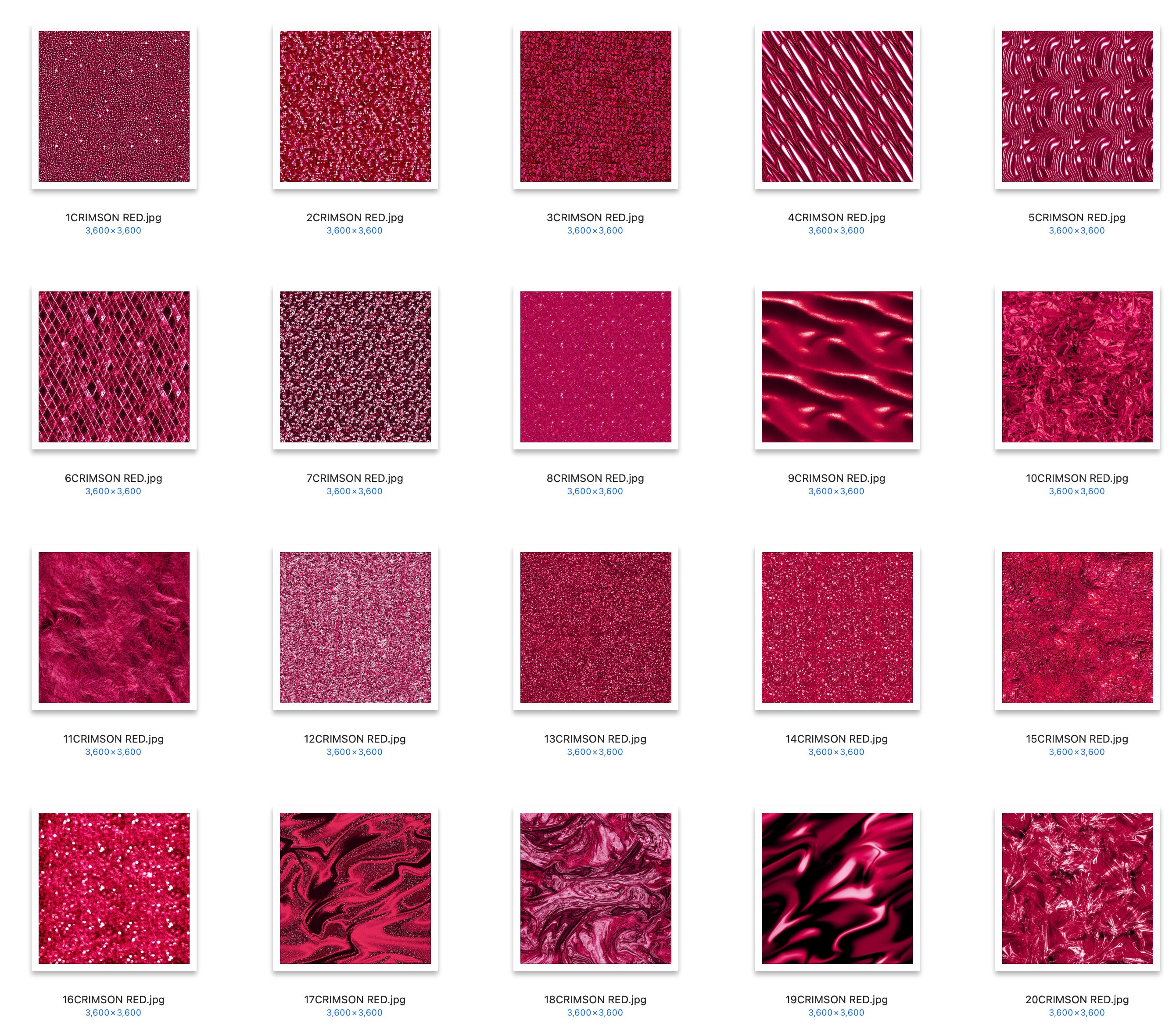 Crimson Red Digital Paper Red Foil Paper Red Glitter Paper - Etsy