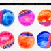 Colorful Watercolor Circles Clipart Logo Clipart Hot Pink Circles ...