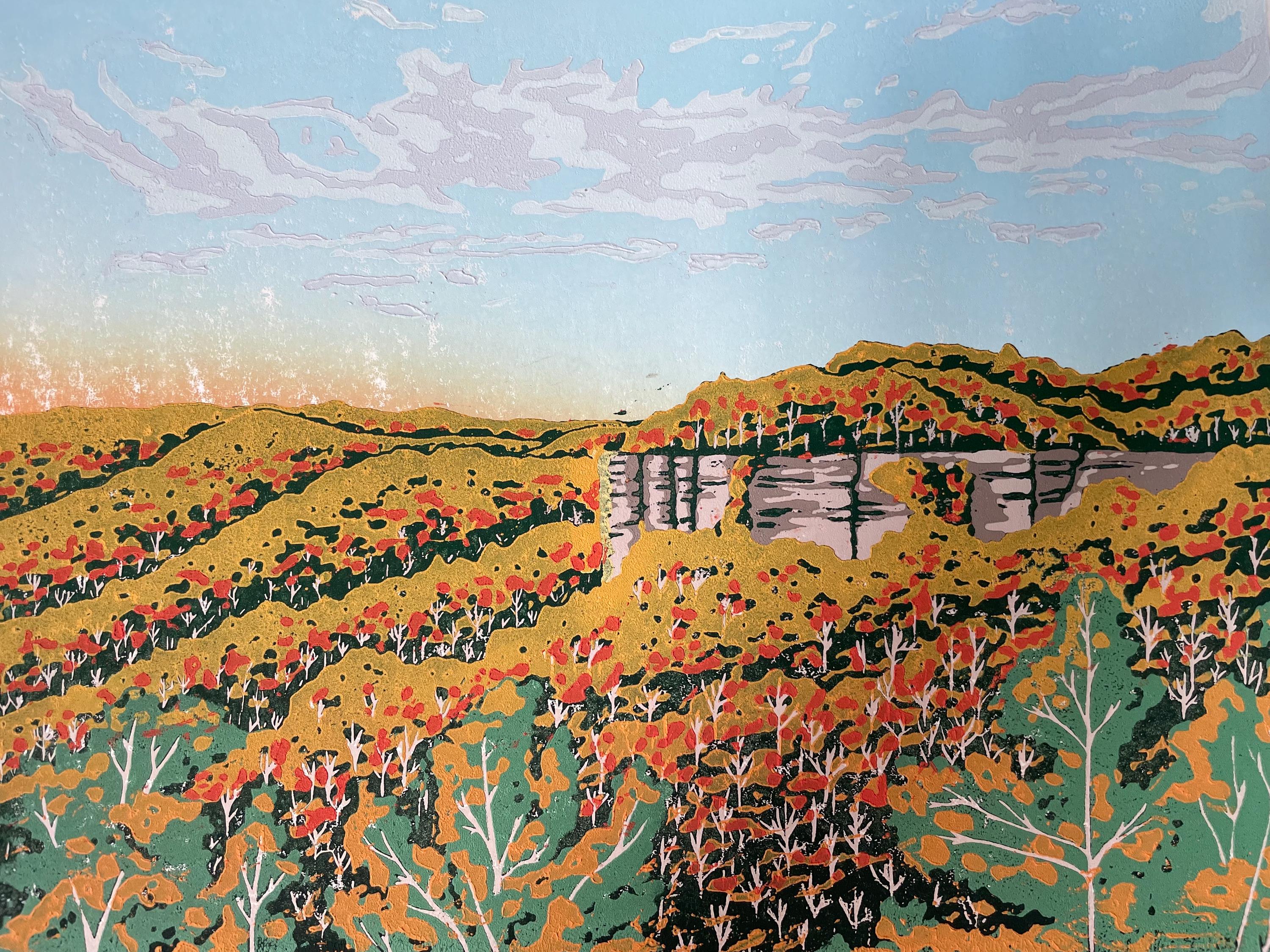 Autumn Landscape Print / Red River Gorge Art Print - Etsy