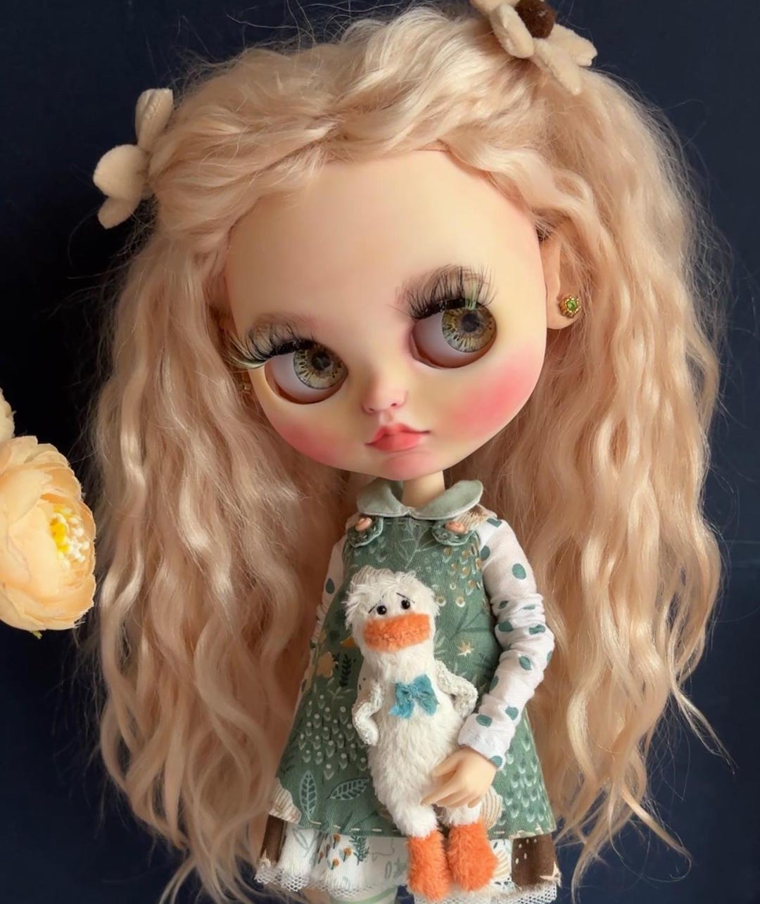 Blythe Art Doll, Custom Blythe Doll Art & Retro Blythe Custom Doll ...