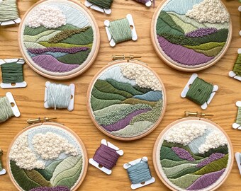 Finished Embroidery | Etsy UK