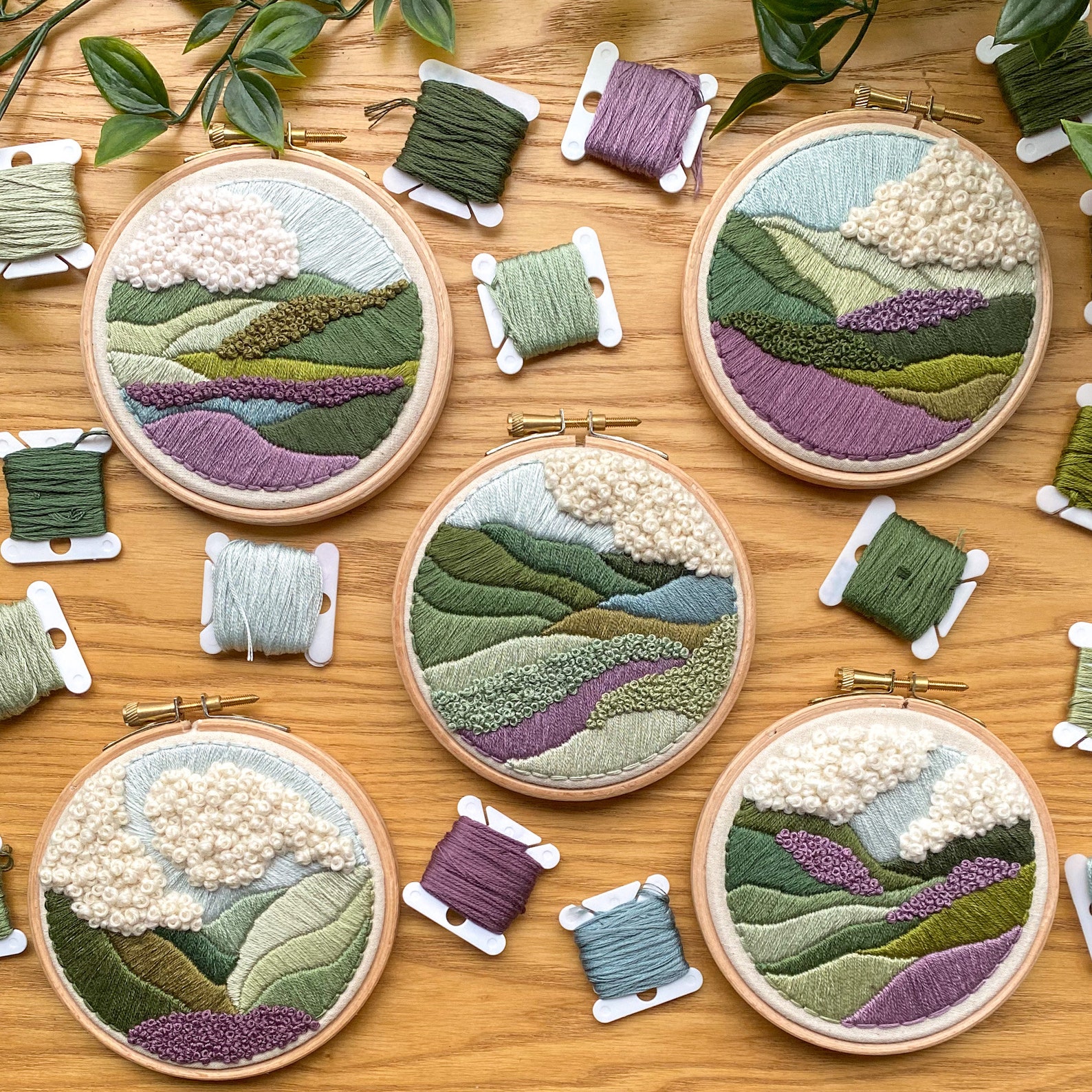 PDF Pattern - 5 Scottish Landscapes | DIY | Embroidery - Etsy