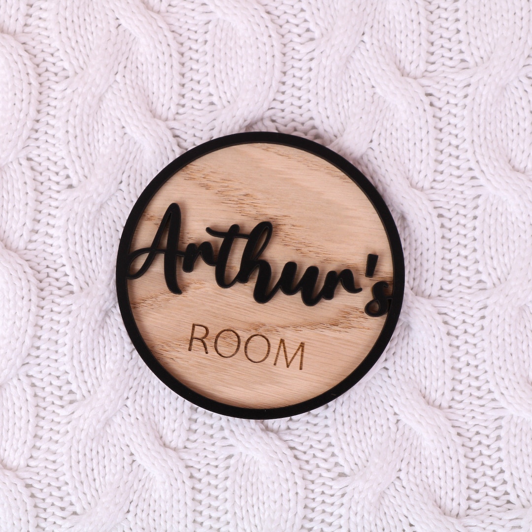 Personalised Bedroom Sign, Children Sign, Room Sign, Room Décor, Name ...
