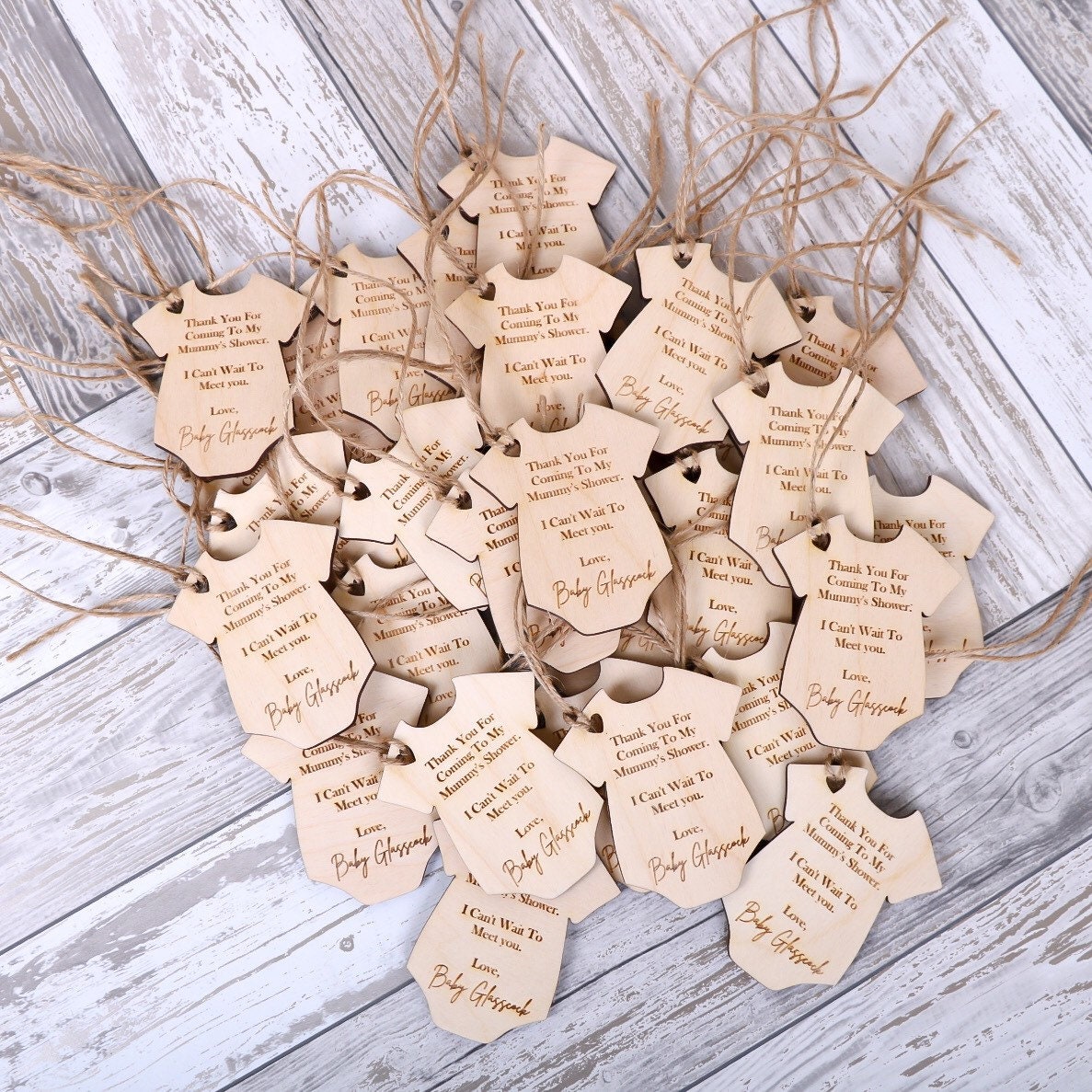 Baby Shower Favours Baby Shower Bulk Favours Rustic Baby - Etsy UK