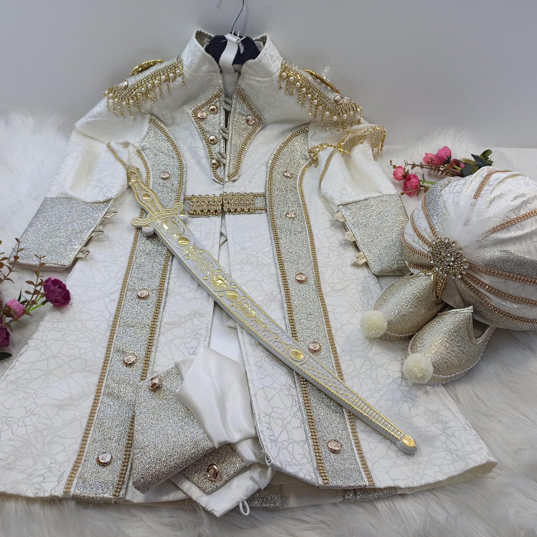 Boys Ceremony Outfit, Ottoman Prince Costume, Turkish Traditional ...