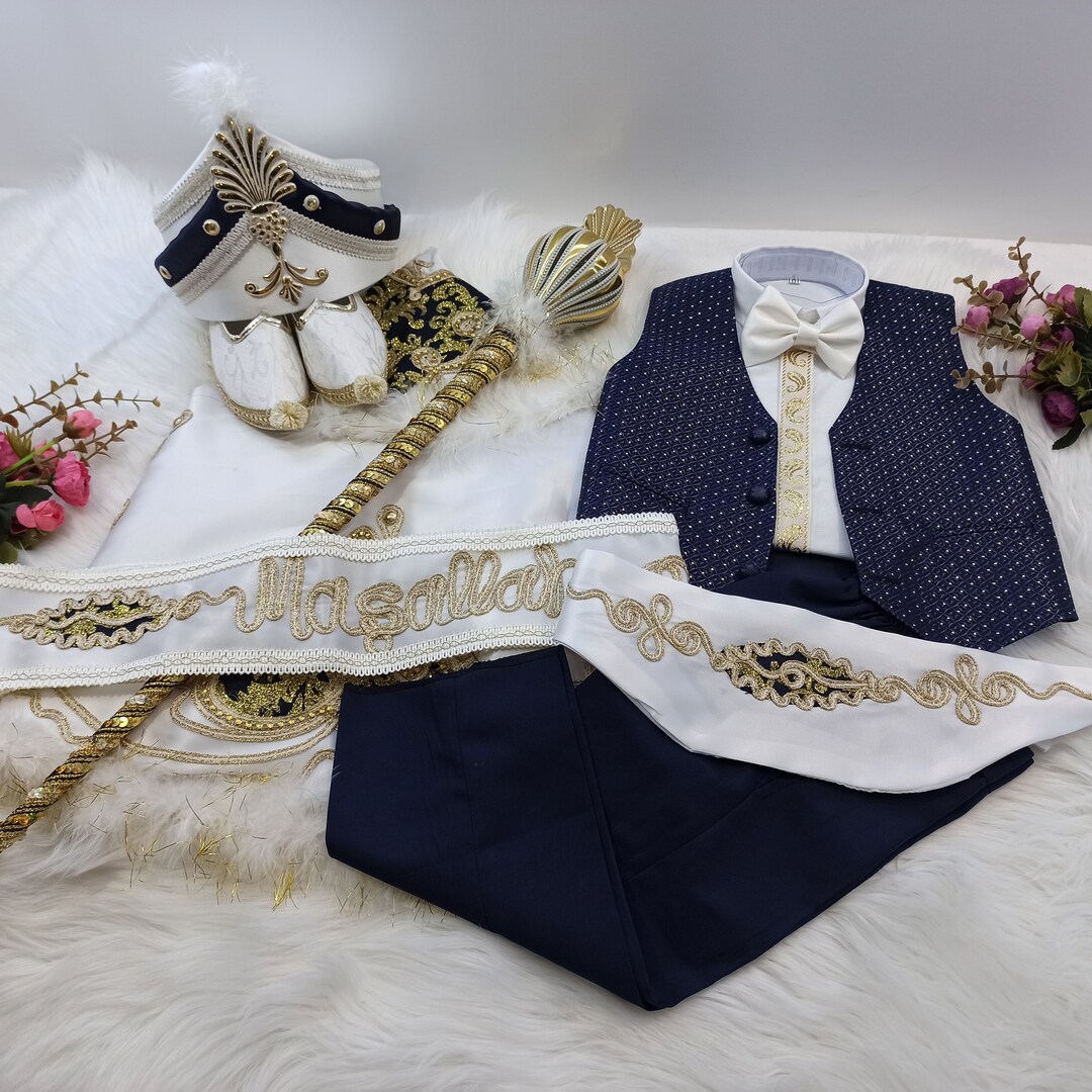 Sunnet Elbisesi, Sunnet Kostume,boys Mevlut Suit, Baptism Outfit ...
