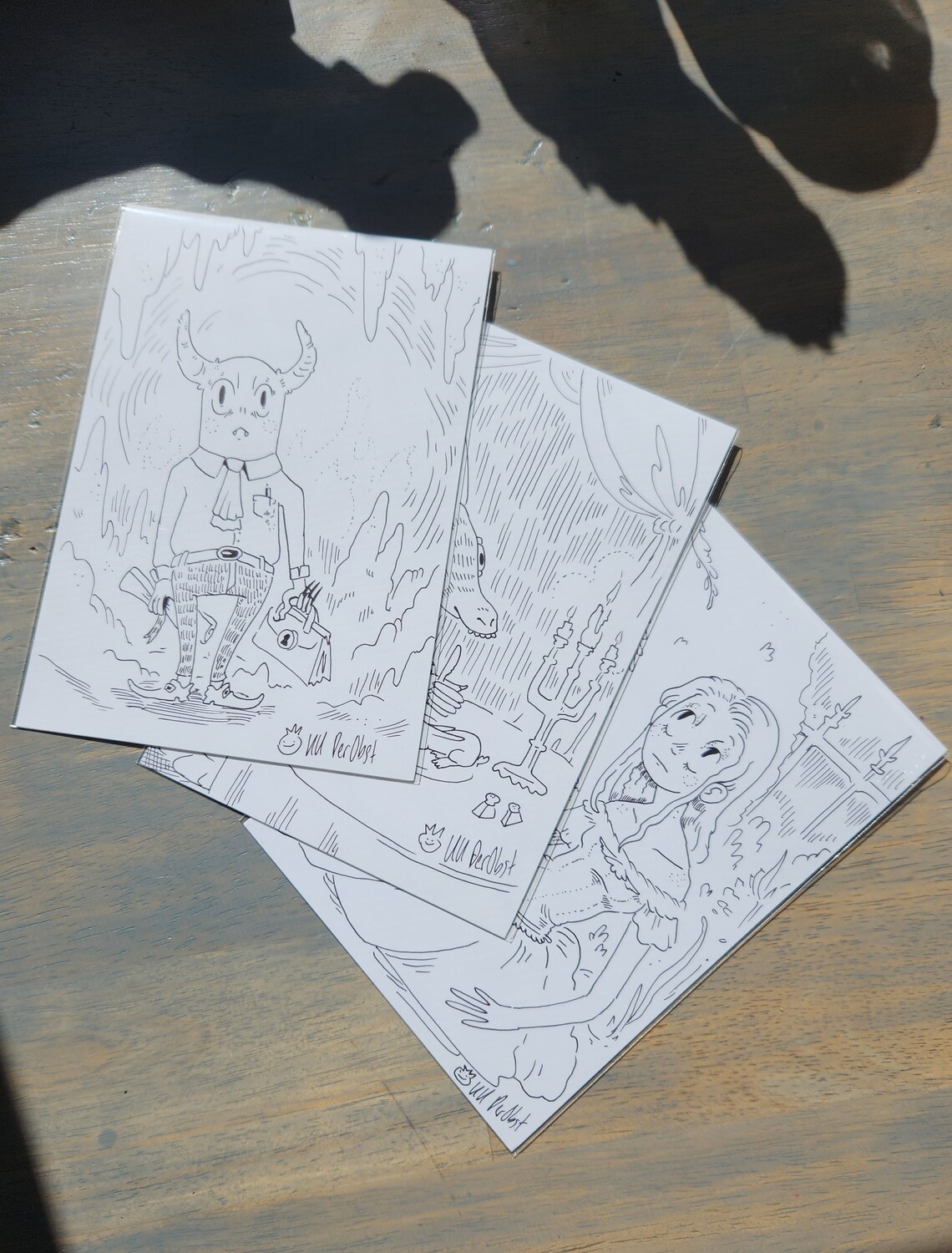 Mystery Illustration of Fate - Etsy