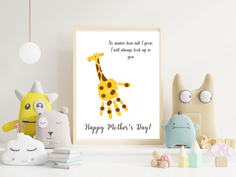 Mother's Day Handprint Craft, Mother's Day Handprint Art, Handprint ...