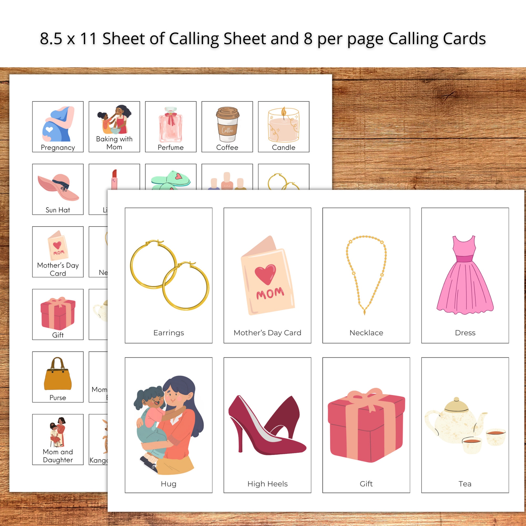 Mother's Day Bingo, Printable Mother's Day Bingo Game, 50 Mother's Day ...