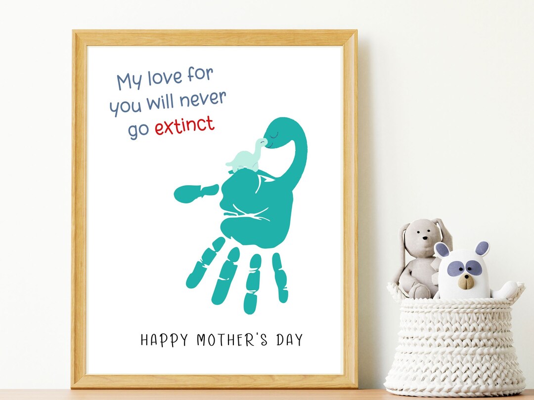 Mother's Day Handprint Craft, Mother's Day Handprint Art, Handprint ...