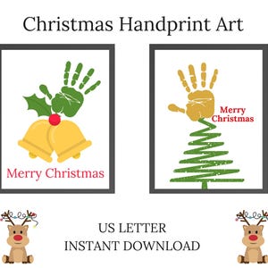Christmas Handprint Craft, Christmas Handprint Art, Handprint Crafts ...