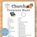 Church Scavenger Hunt for Kids, Church Treasure Hunt, Sunday School ...