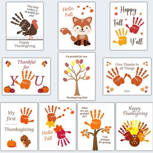 Thanksgiving Handprint Craft, Thanksgiving Handprint Art, Handprint ...