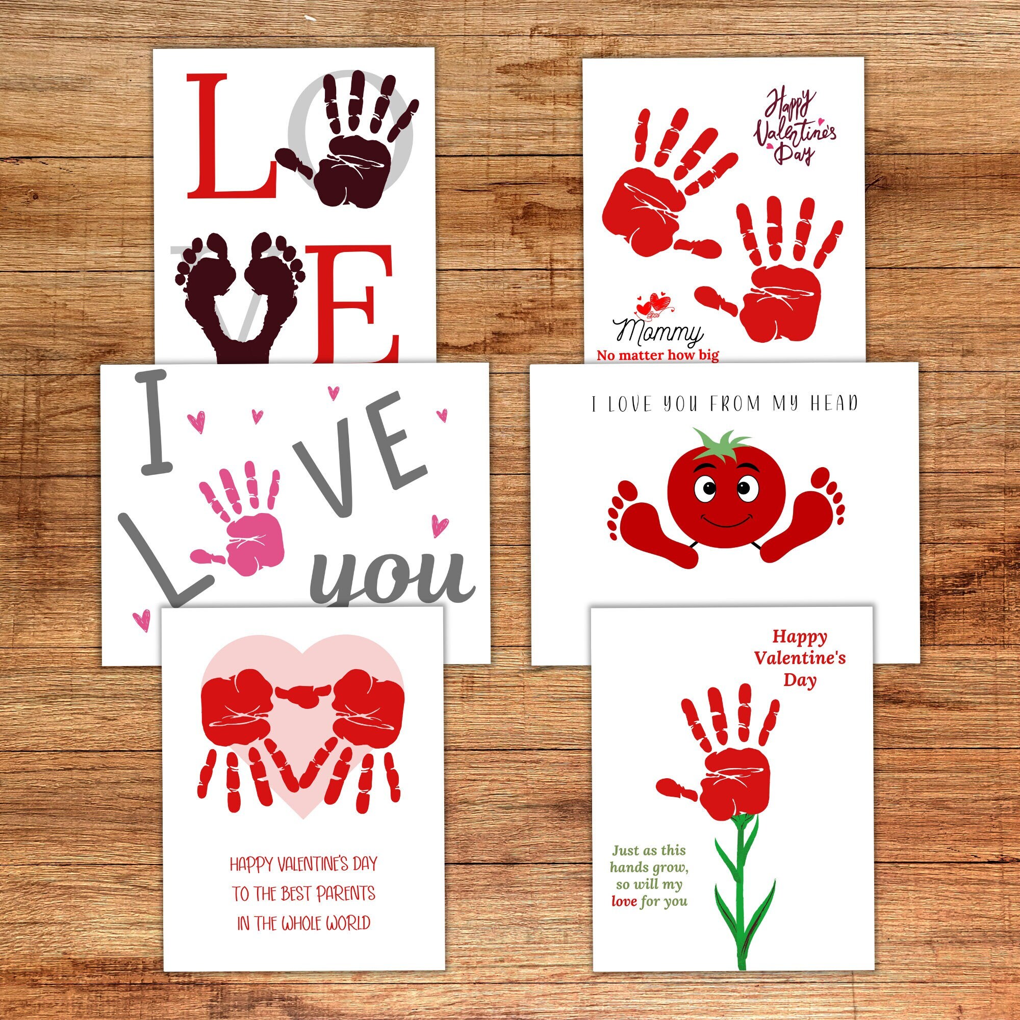 Valentine's Day Handprint Craft, Valentine's Day Handprint Art ...
