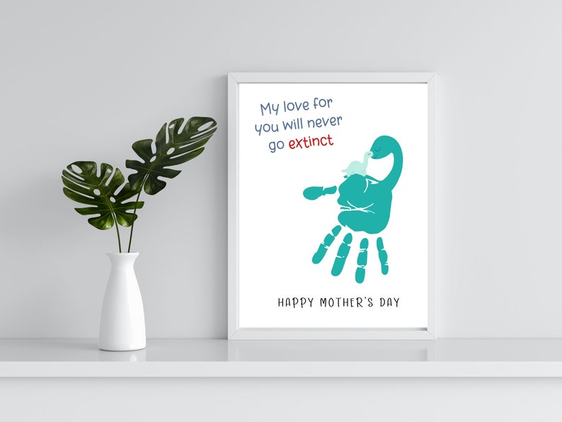 Mother's Day Handprint Craft, Mother's Day Handprint Art, Handprint ...