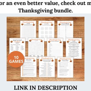 Thanksgiving Trivia Game, Thanksgiving Games for Family, Fun ...
