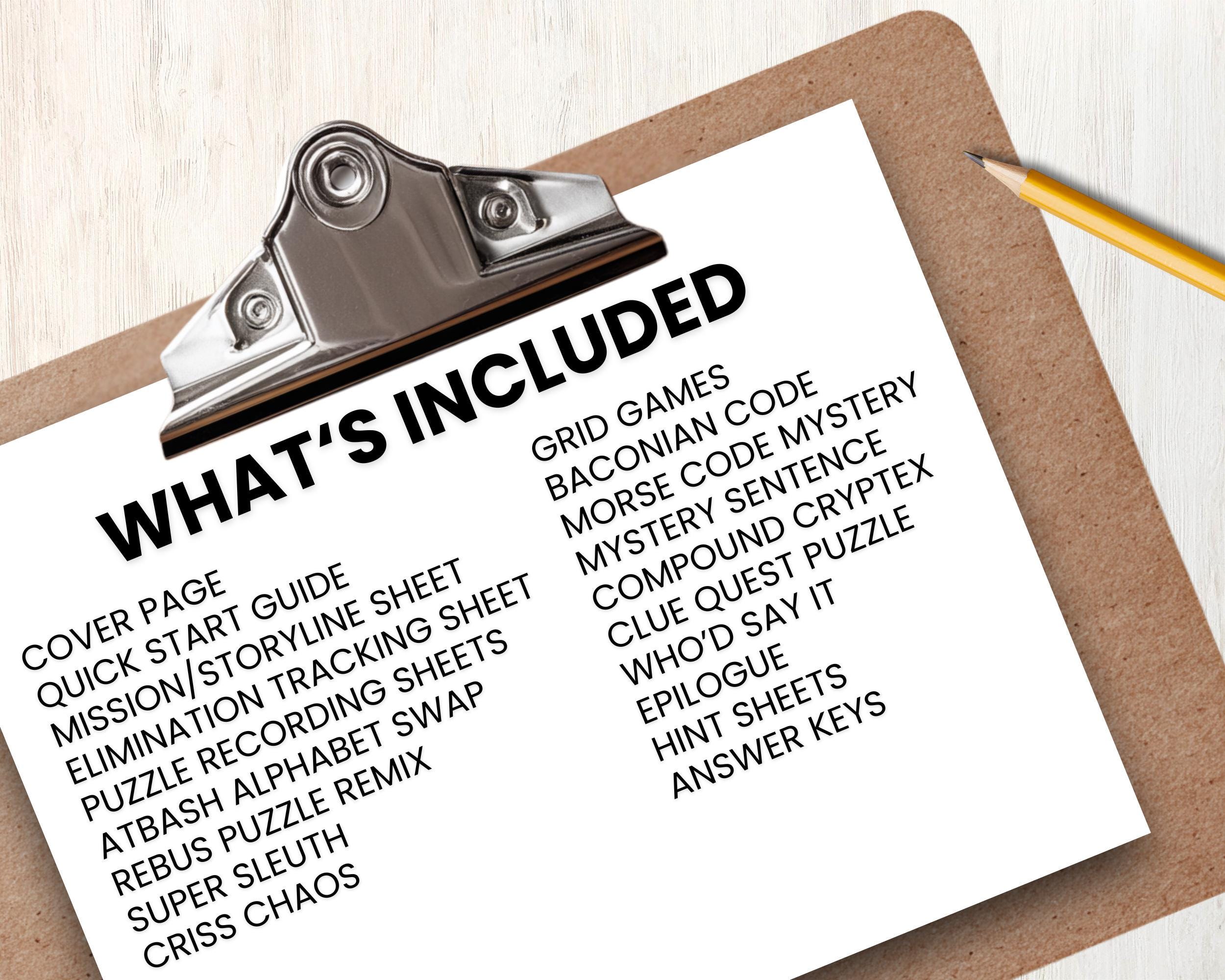 Halloween Escape Room for Teens, Teen Party Game Printable, Printable ...