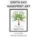 Earth Day Handprint Craft, Earth Day Handprint Art, Handprint Crafts ...