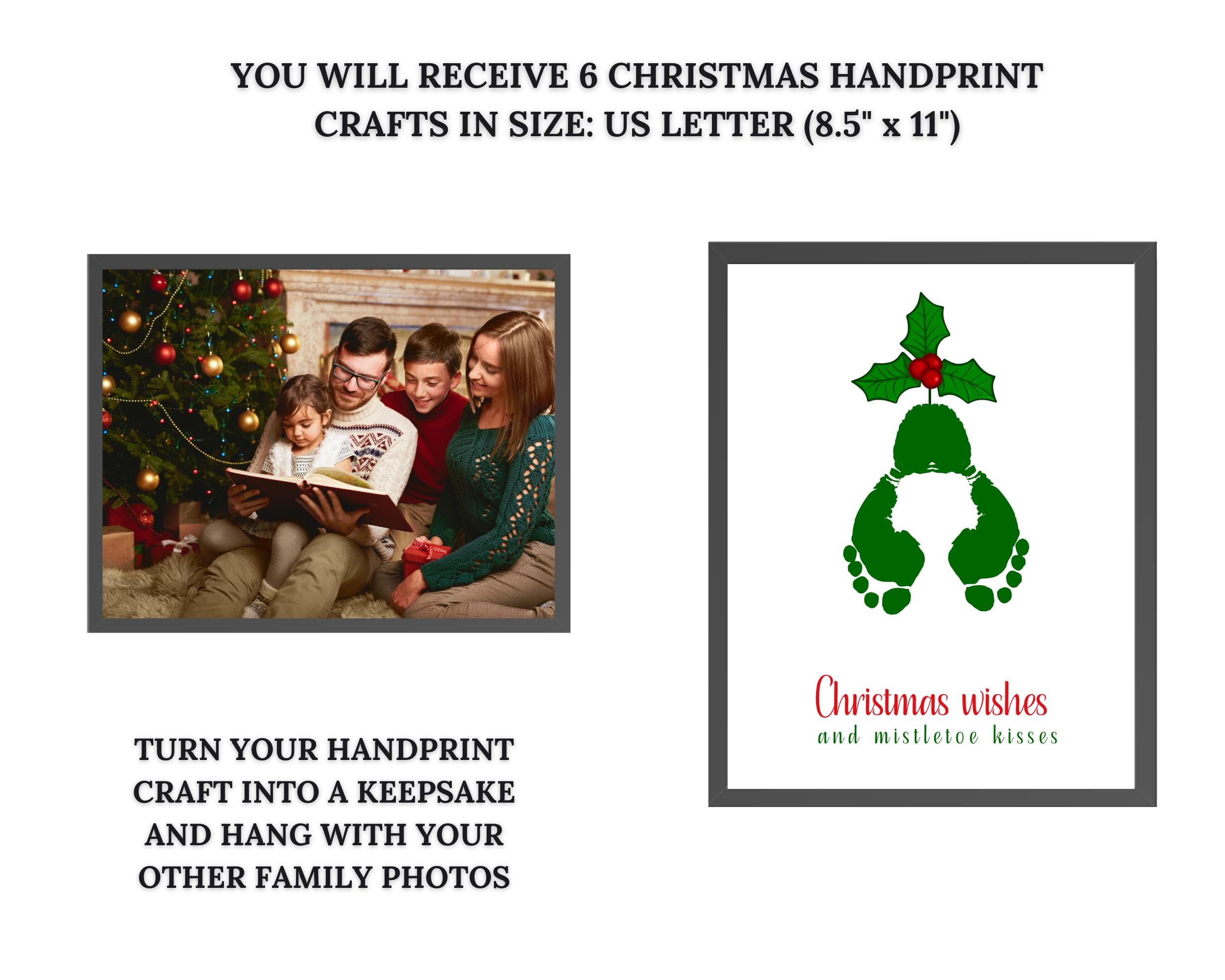 Christmas Handprint Craft, Christmas Handprint Art, Handprint Crafts ...