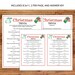 Christmas Trivia Game, Christmas Party Game, Christmas Printable Game ...