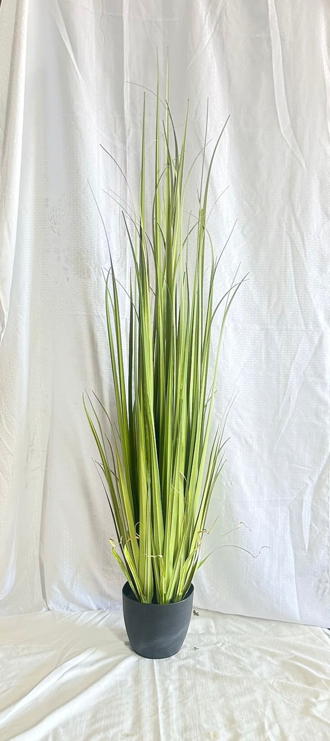 72"h Real-touched Tall Grass in Pot, Indoor-outdoor Home Decor ...