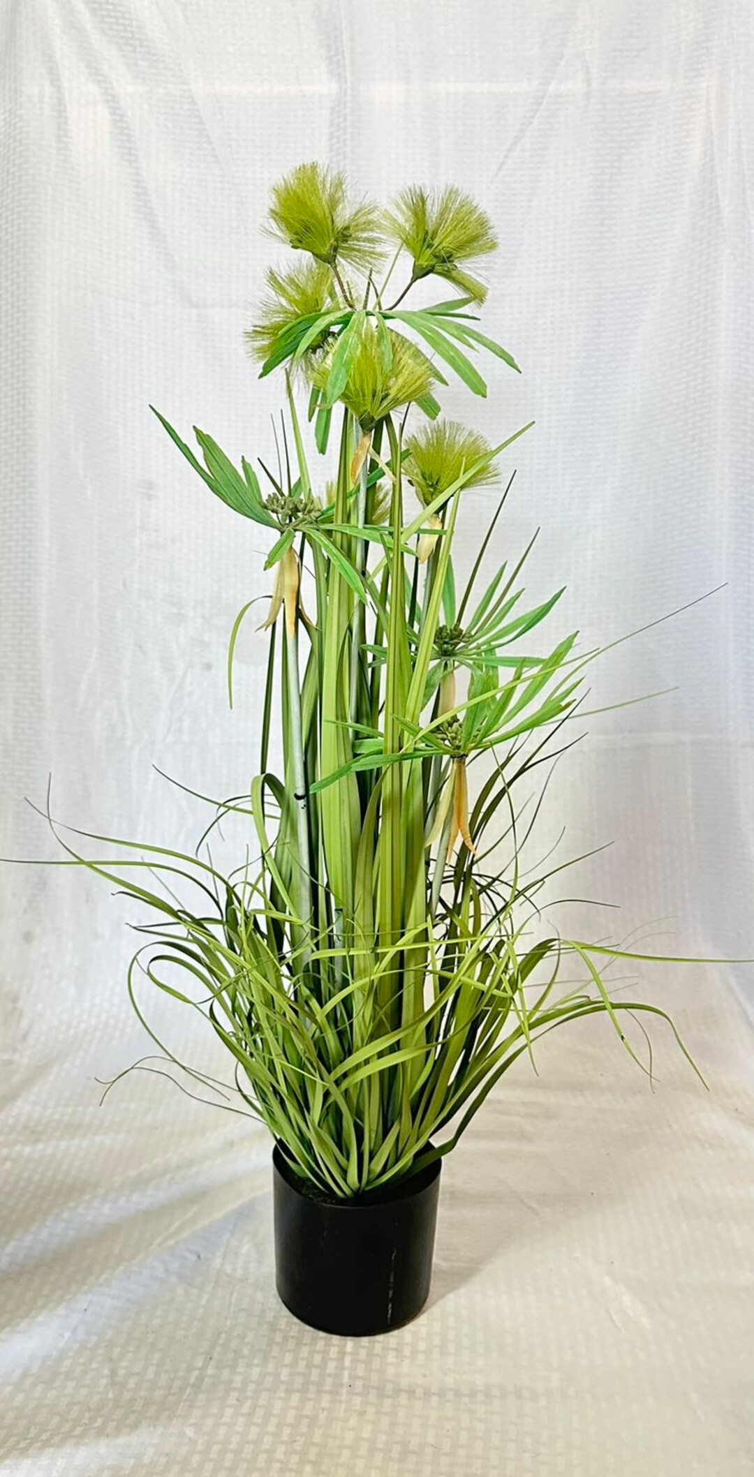 40"h Real-touched Tall Grass in Pot, Indoor-outdoor Home Decor ...