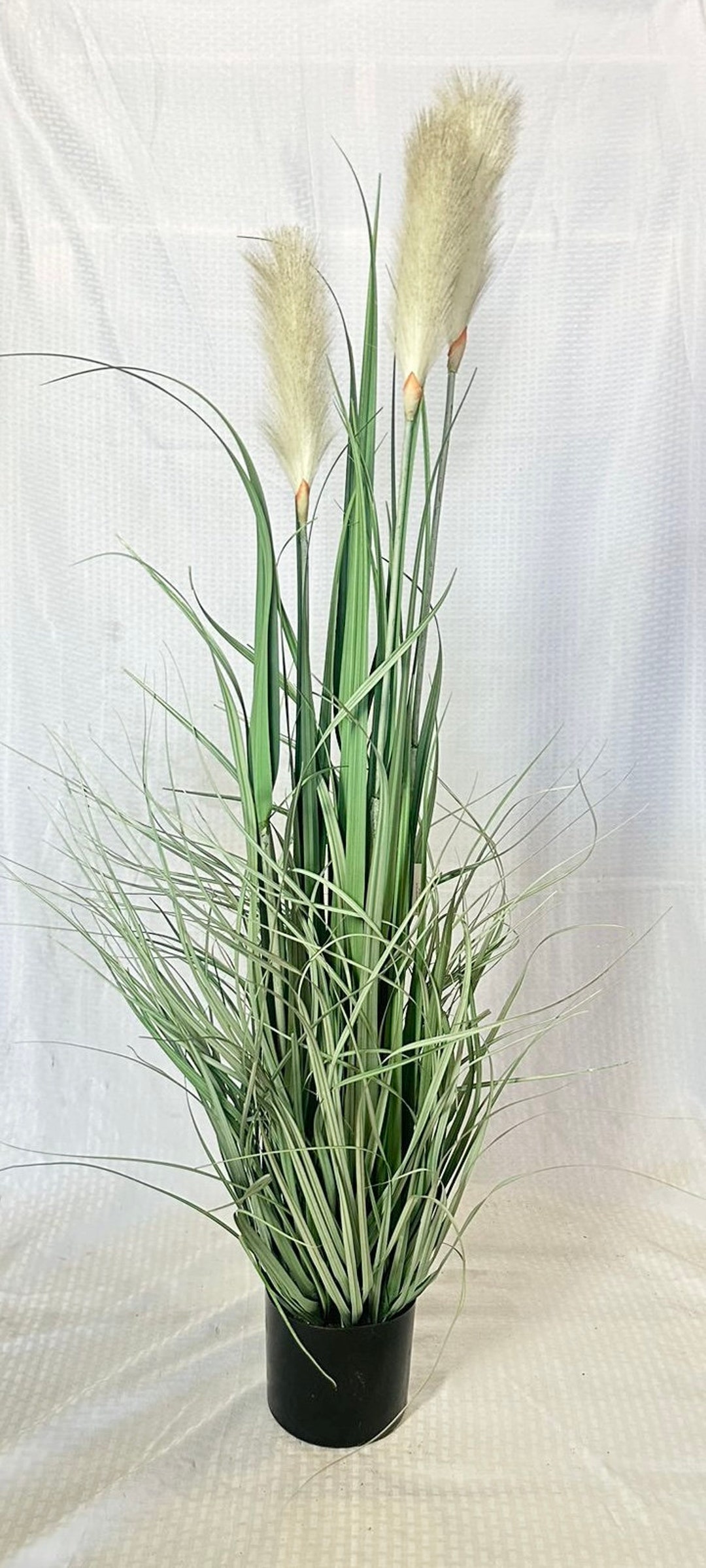 48"h Real-touched Tall Grass in Pot, Indoor-outdoor Home Decor ...