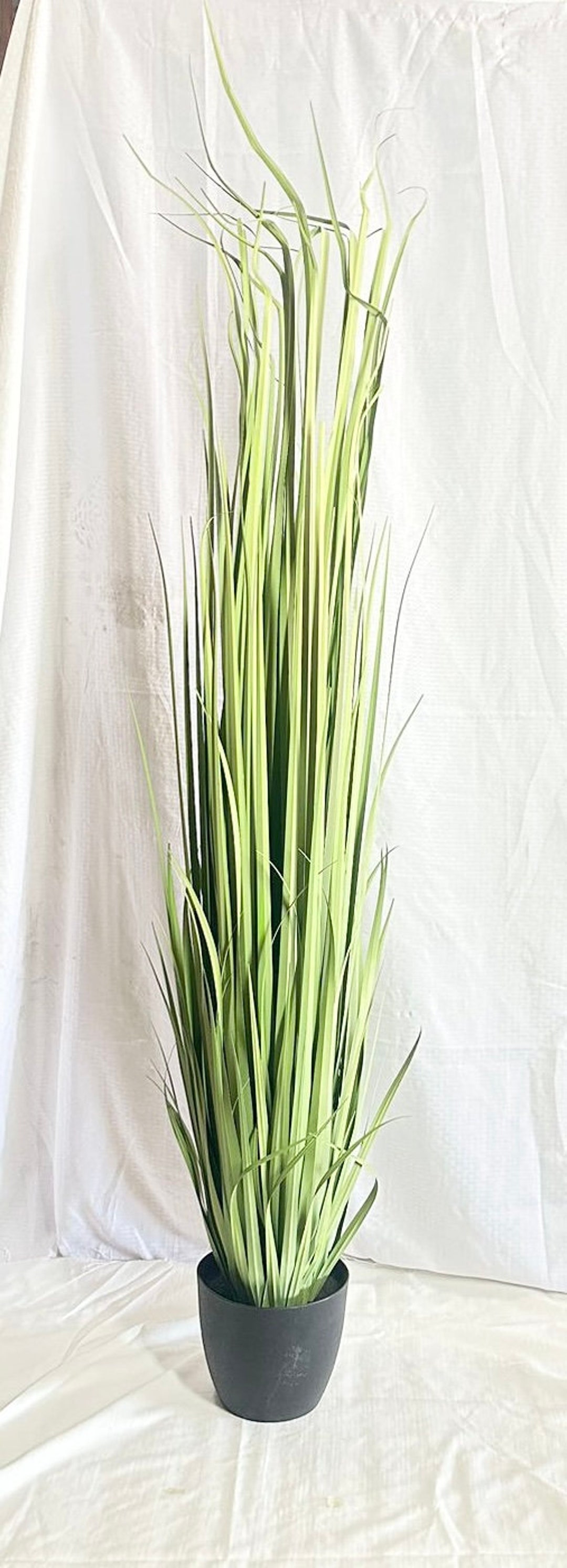 84"h Real-touched Tall Grass in Pot, Indoor-outdoor Home Decor ...