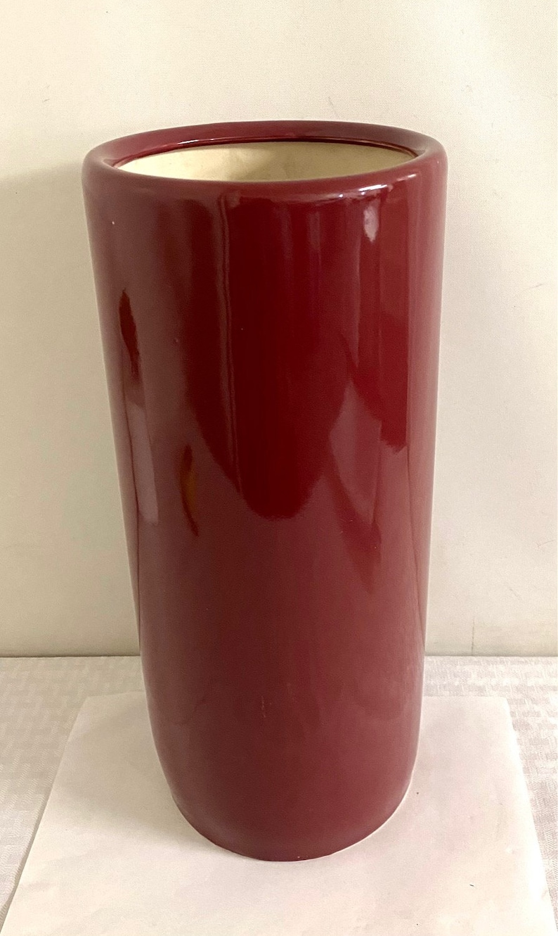 14h Brilliant Cylinder Shape Ceramic Vase - Etsy