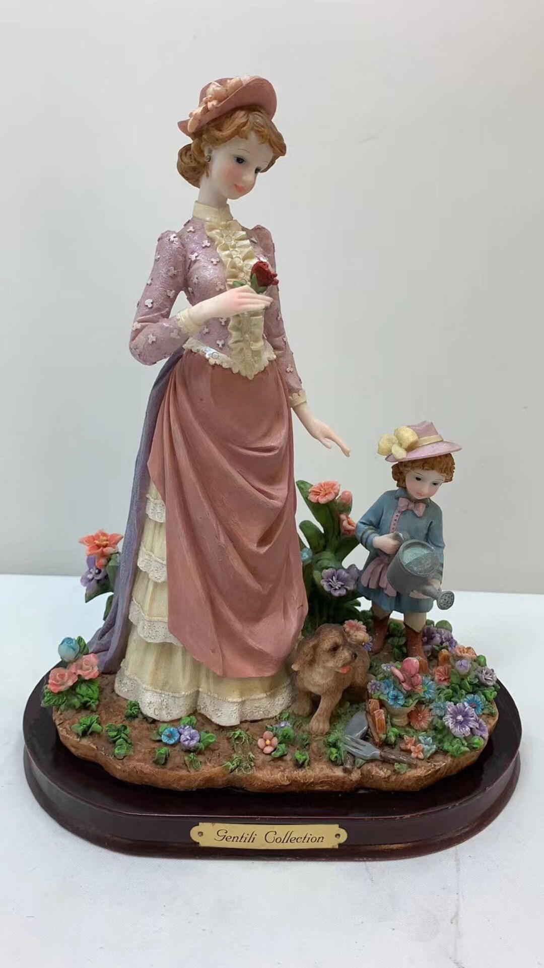12"h Exquisite Gentili Collection of Hand-made Resin Figurine, Mother ...
