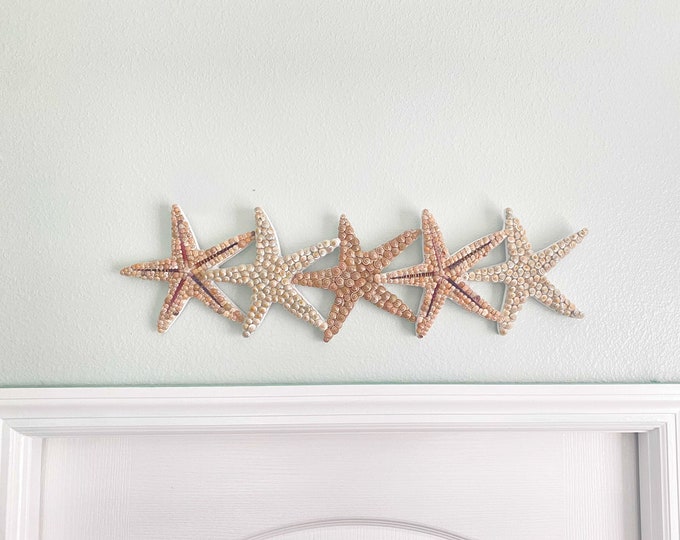 Starfish Wall Decor, Shell Wall Decor, Beach Decor, Coastal Decor - Etsy