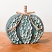 Limpet Shell Pumpkin Decor, Autumn Blue Seashell Pumpkin, Coastal ...