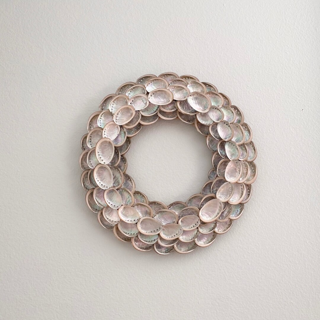 13 Abalone Shell Wreath, Shell Wreath, Coastal Wreath, Beach House ...