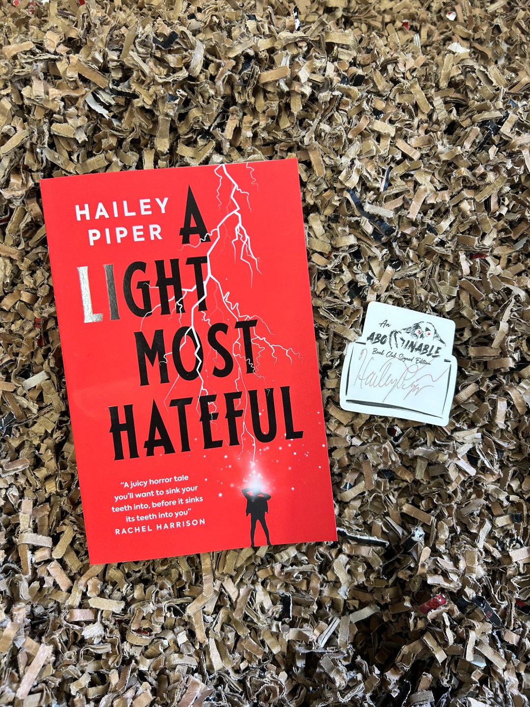 LIGHT MOST HATEFUL by Hailey Piper Horror Book W/ Signed Bookplate - Etsy
