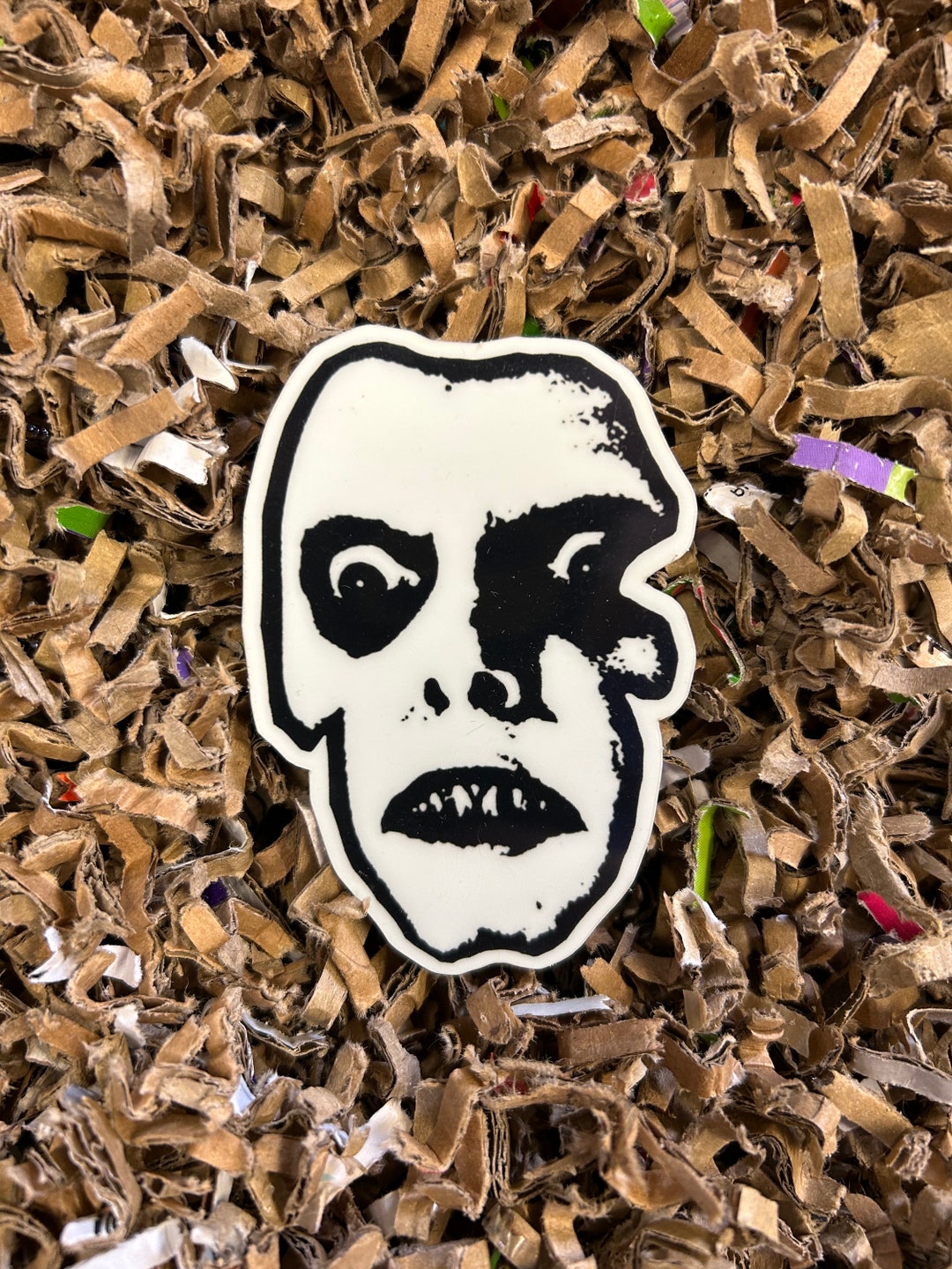 CAPTAIN HOWDY - Decal Sticker Horror Gift Halloween Zombies Scary ...