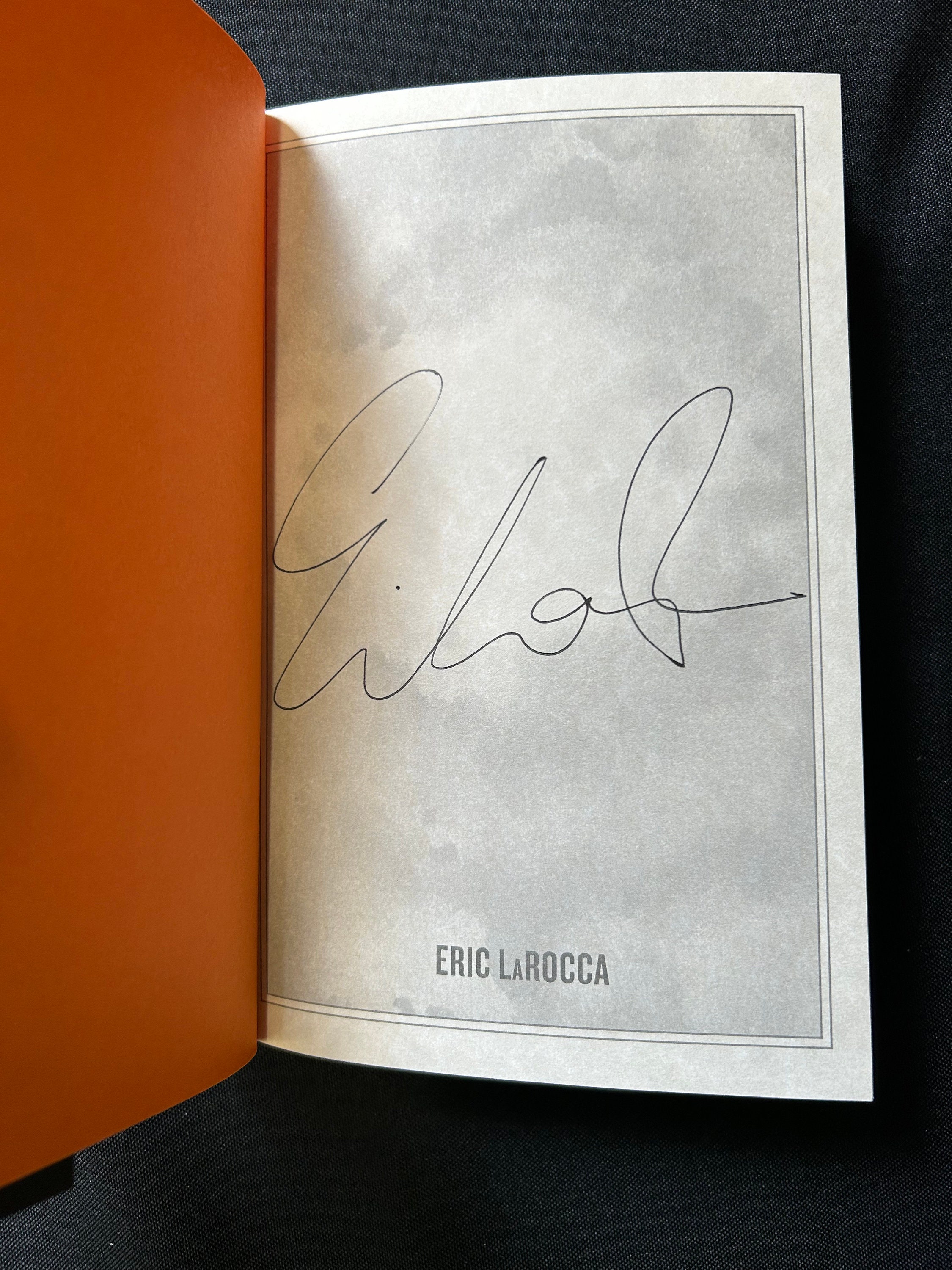 SIGNED Everything the Darkness Eats by Eric Larocca Limited - Etsy