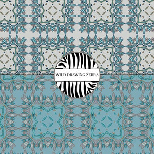 Decorative Boho Digital Paper Pack - With Modern Retro Scrapbook Papers ...