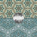 Geometric Arabesque Printable Paper Pack - With Ornamental ...