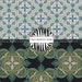 Geometric Mediterranean Printable Paper Pack - With Decorative Vintage ...