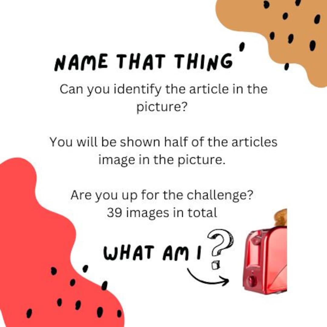 Name That Thing - Etsy