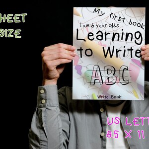 My First Book, Learning to Write | for Kids Age 6 | Teaching Children ...