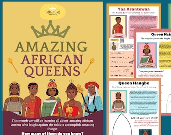 Yoruba Educational Activity Pack for Kids, Black History Printable ...