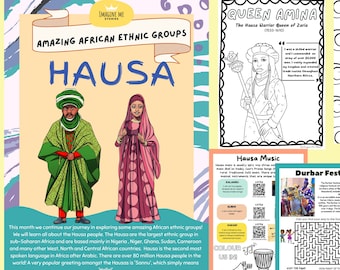Yoruba Educational Activity Pack for Kids, Black History Printable ...
