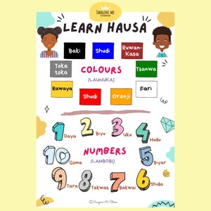 Hausa Educational Activity Pack for Kids, Black History Printable ...