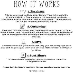 Back to School Flyer, DIY Flyer, School Flyer, Canva Template, Supply ...