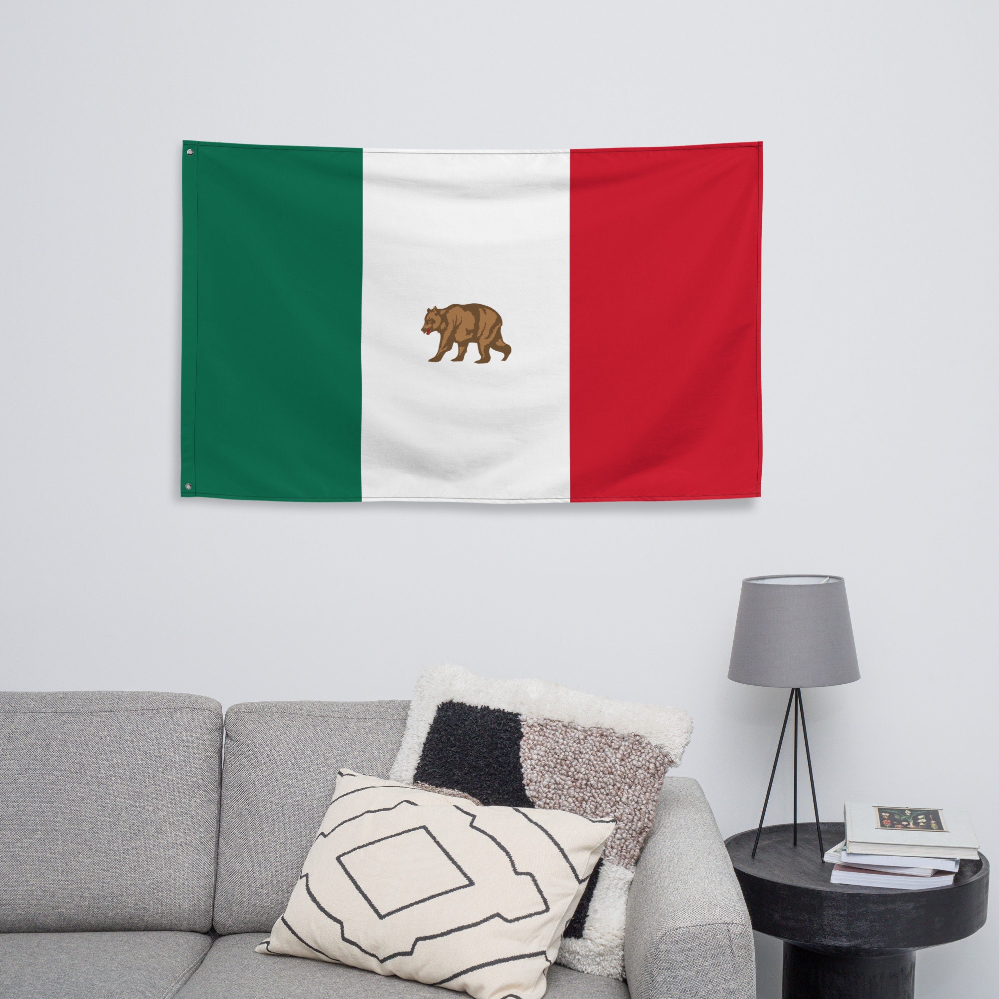 Cal Mex Flag Mexico California - Etsy