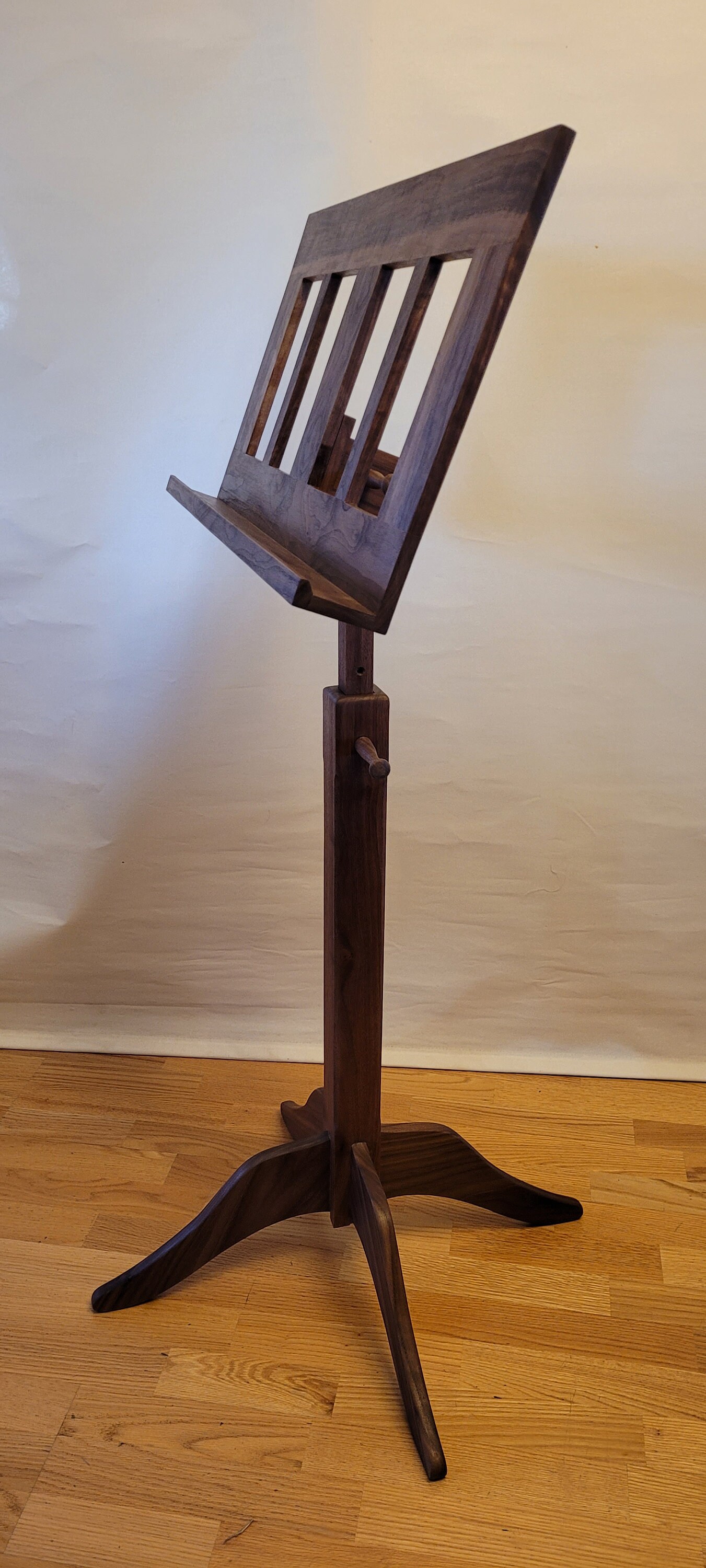 Wooden Music Stand, Custom Design and Hand Crafted - Etsy