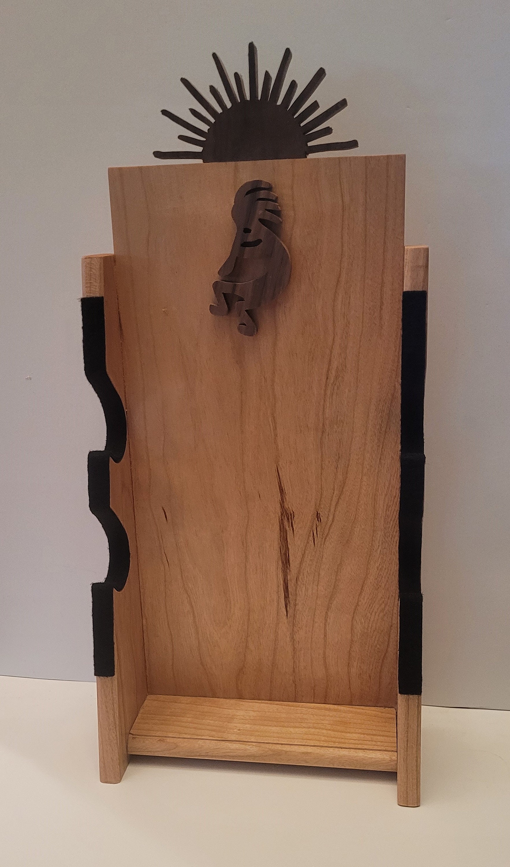 American Indian Flute Stand With Kokopelli - Etsy